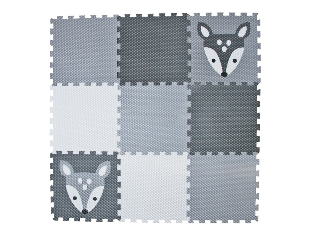 Penová puzzle podlaha 9 dielov KOLOUŠOK do detskej izby